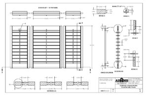 Interior and Exterior Shutter CAD Drawings - Americana Devenco